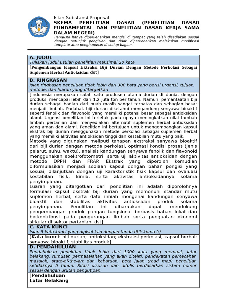 Tugas Proposal Penelitian Nurjannah S g032242006 | PDF