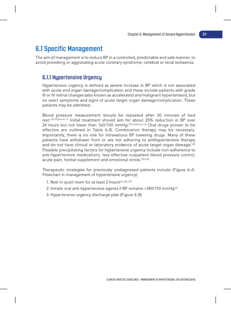 Managing Severe Hypertension: Urgency & Emergency | PDF | Hypertension ...