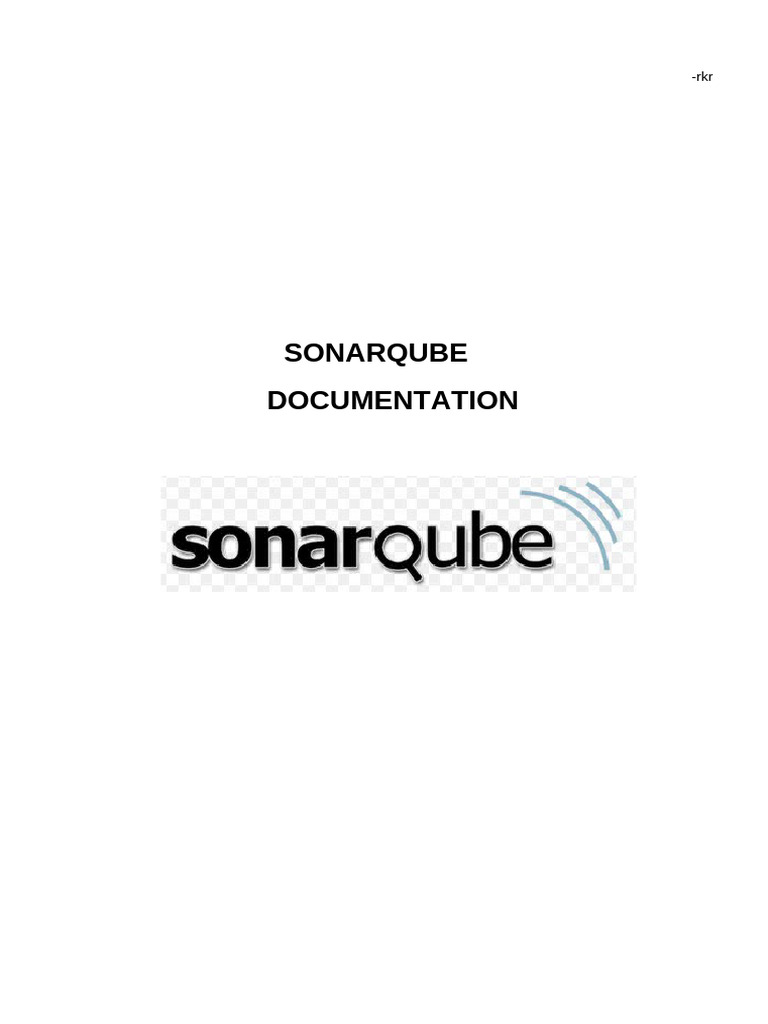 SonarQube Setup Documentation | PDF | Software Bug | Java (Programming Language)