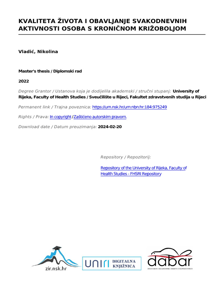 Vladic Nikolina Diplomski | PDF