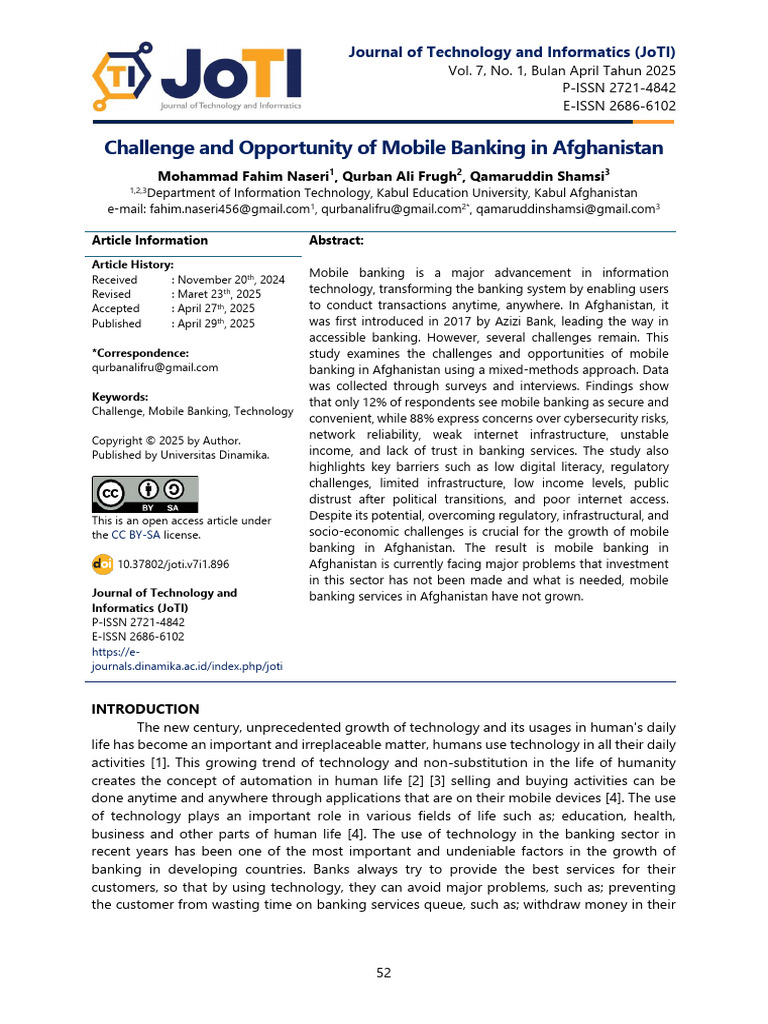 joti-v7n1-896-publish-challenge-and-opportunity-of-mobile-banking-in ...
