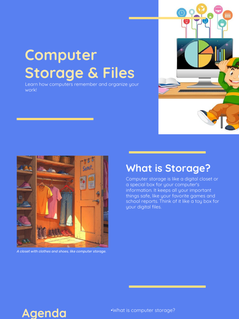 Class 4 (Computer Storage - Files) | PDF | Computer File | Computer Data Storage