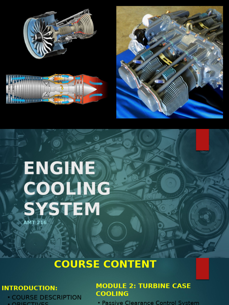 Aircraft Engine Cooling Systems Overview | PDF | Turbine | Engines