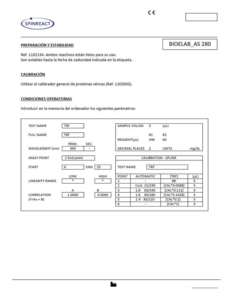 TRF 4+1 Bioelab As280 Draft 01 | PDF | Laboratory Techniques | Laboratories