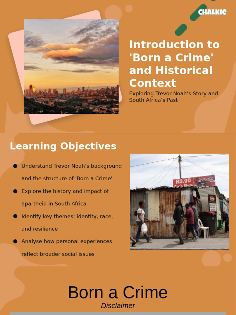 Understanding 'Born a Crime' Themes | PDF | Apartheid | Racial Segregation