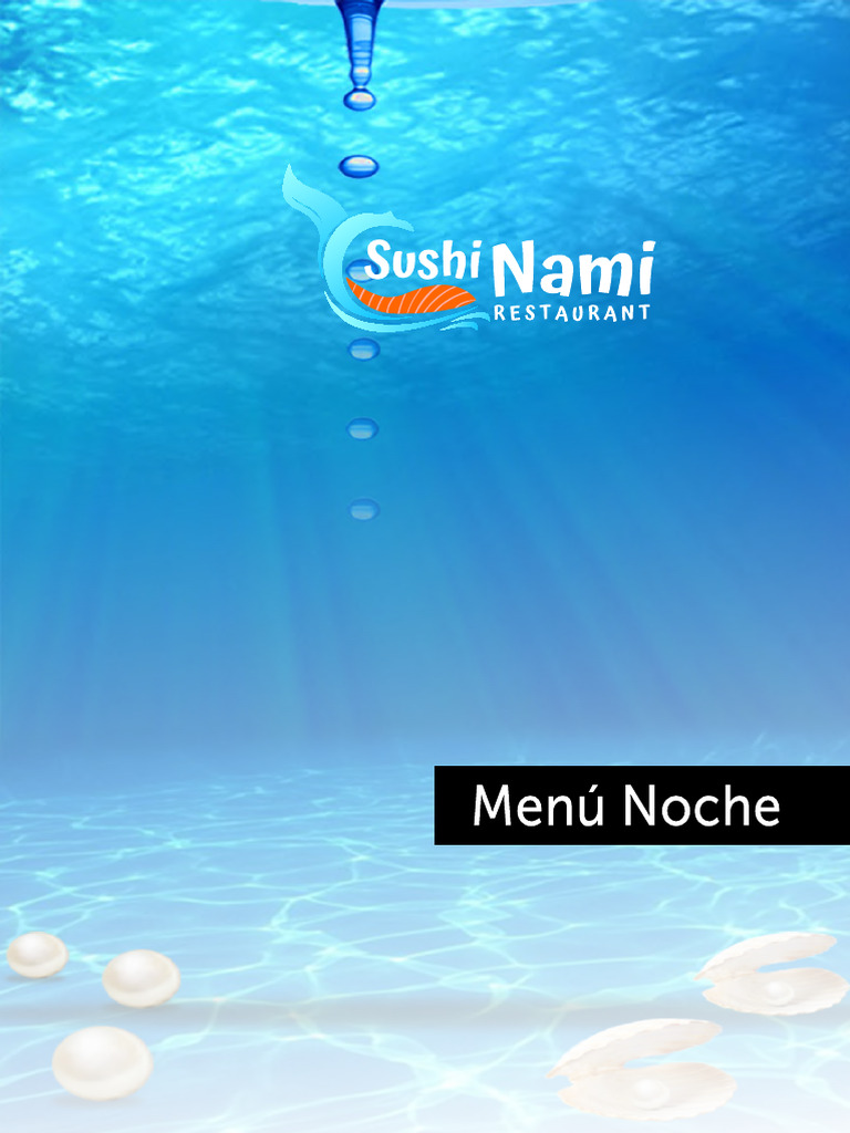 Sushi Nami Carta Noche y Fin de Semana | PDF
