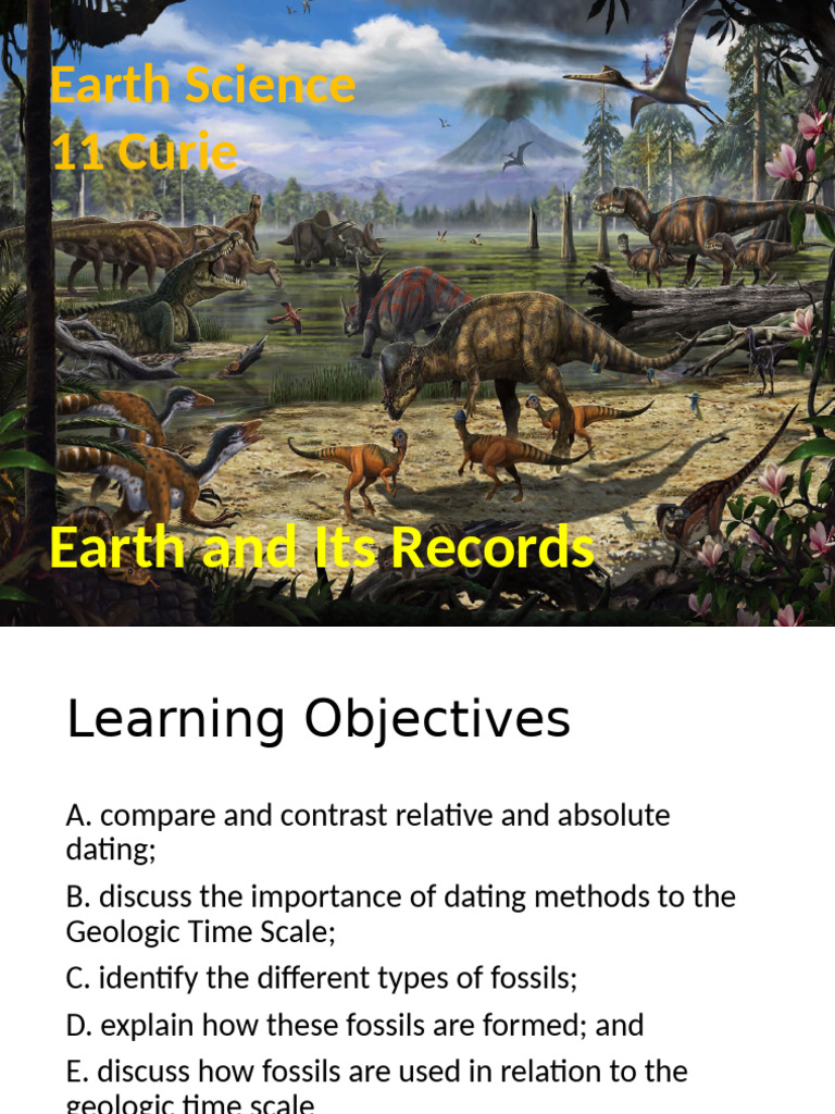 Understanding Earth's Geologic Time Scale | PDF