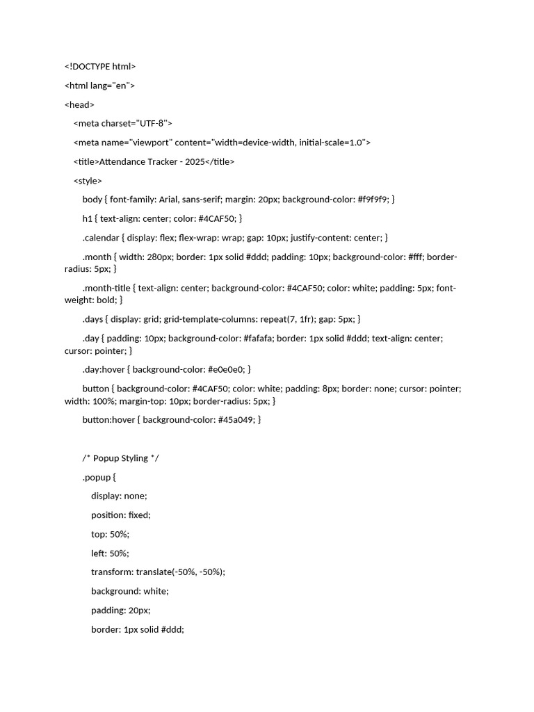 attendence traker | PDF | Sound Recording | Digital Audio