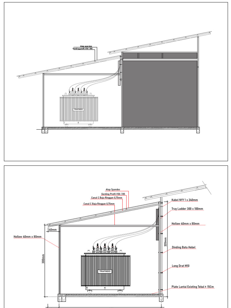 Ruang Trafo Outdoor | PDF