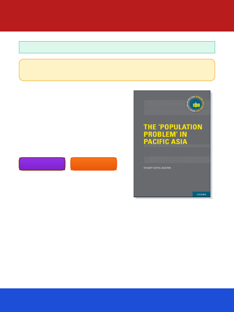 The "Population Problem" in Pacific Asia (International Policy Exchange ...