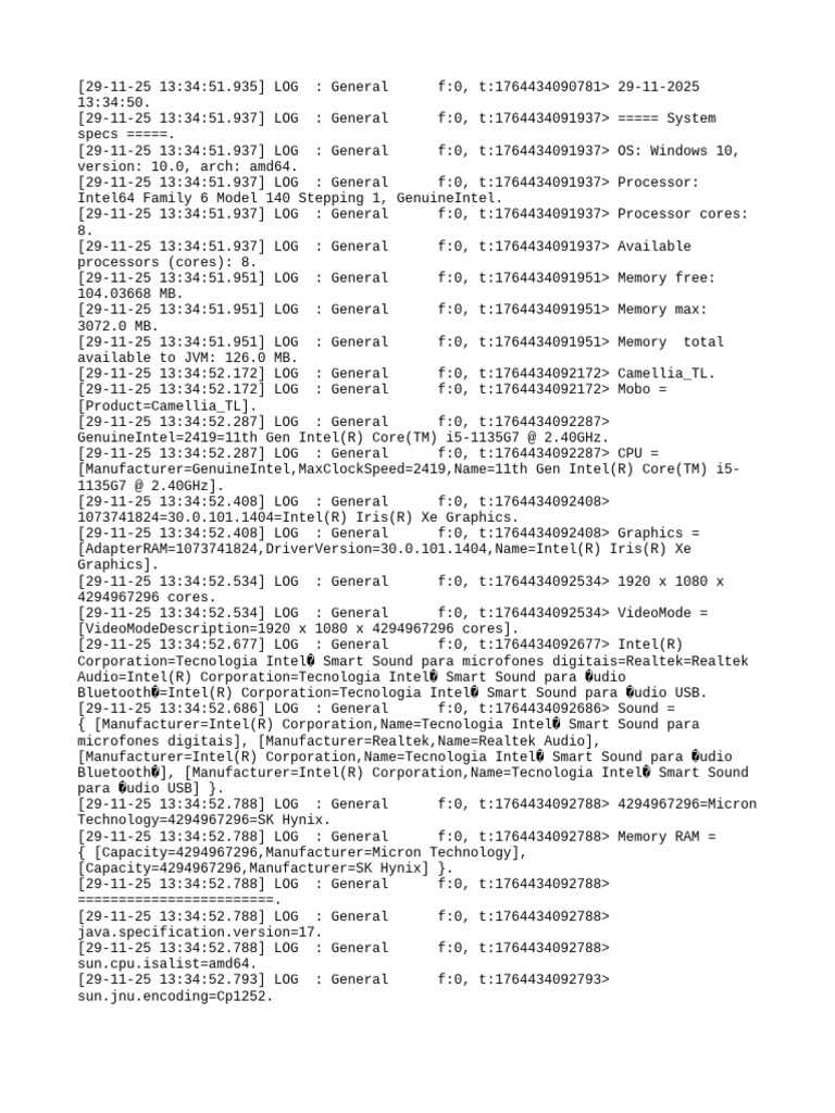 2025-11-29_13-34_DebugLog | PDF | Computer Architecture | Computing