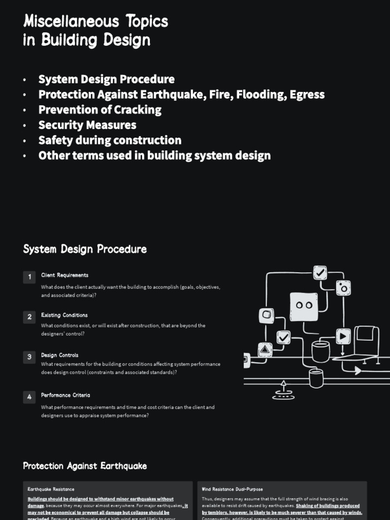 Building Design: Safety & Protection Measures | PDF | Beam (Structure ...