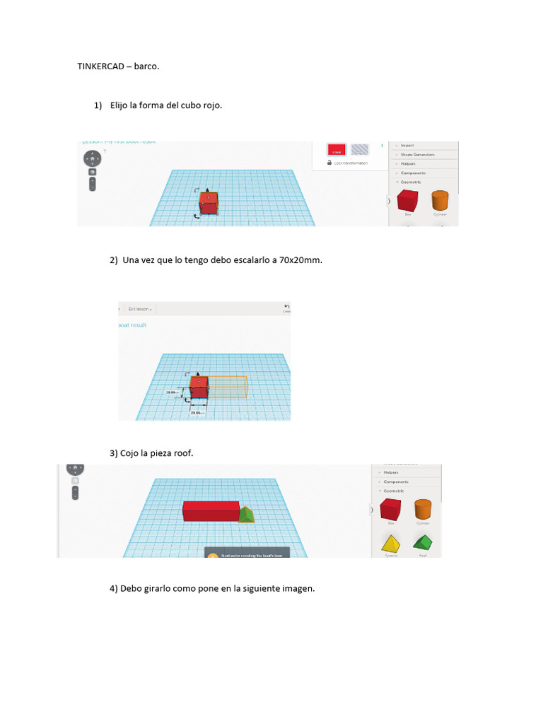 Prácticas TINKERCAD | PDF