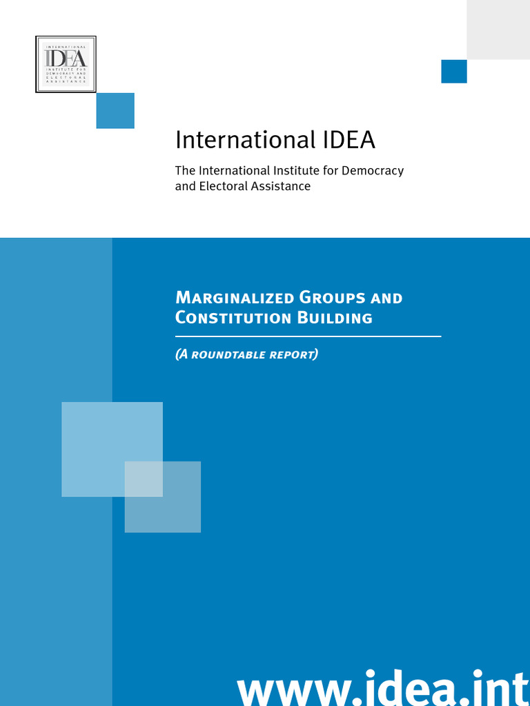 Marginalized Groups and Constitution Building | PDF | Minority Group ...
