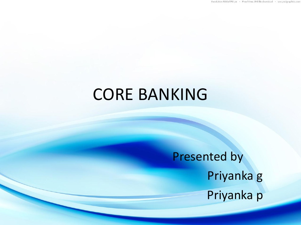 Core Banking | PDF | Banks | Financial Services