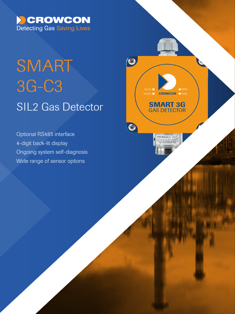 Smart 3g-c3 Data Sheet en en 23 | PDF | Propane | Sensor