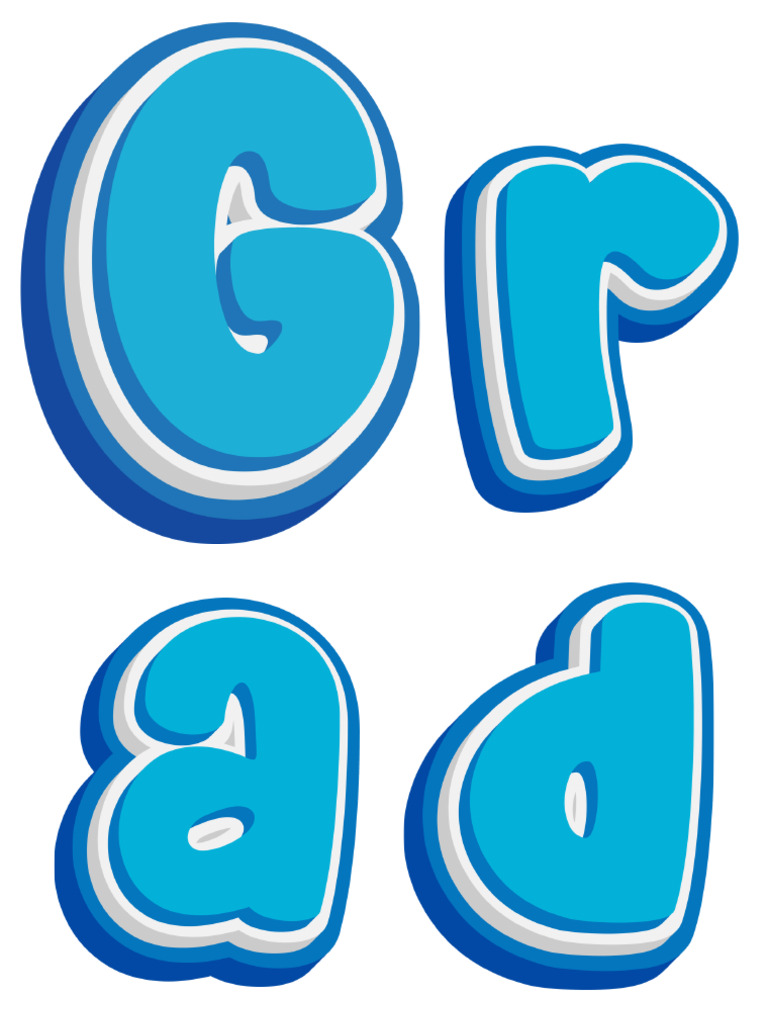 Gingerbread Alphabet Flashcards in Brown and White Illustrative Style ...