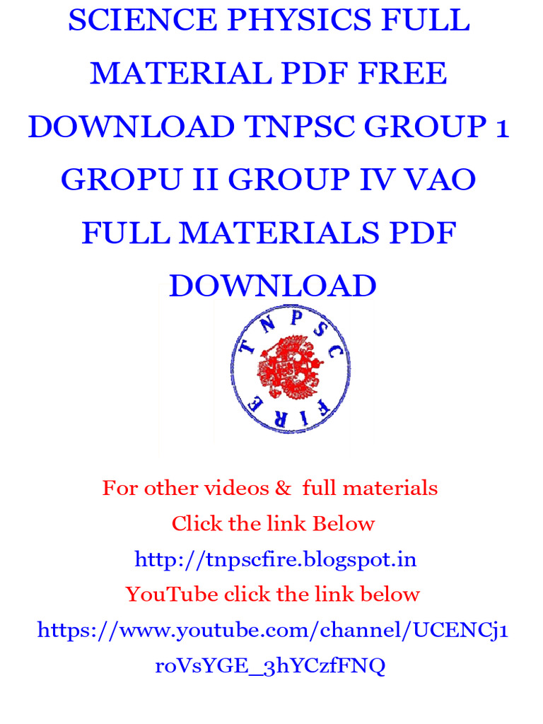 physics complete materials | PDF