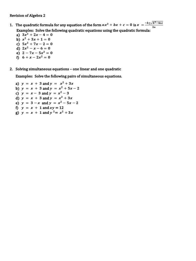 Solving Quadratic Equations Guide | PDF
