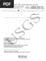 SVAR Assessment Test Guidelines | PDF | Cognitive Science | Communication