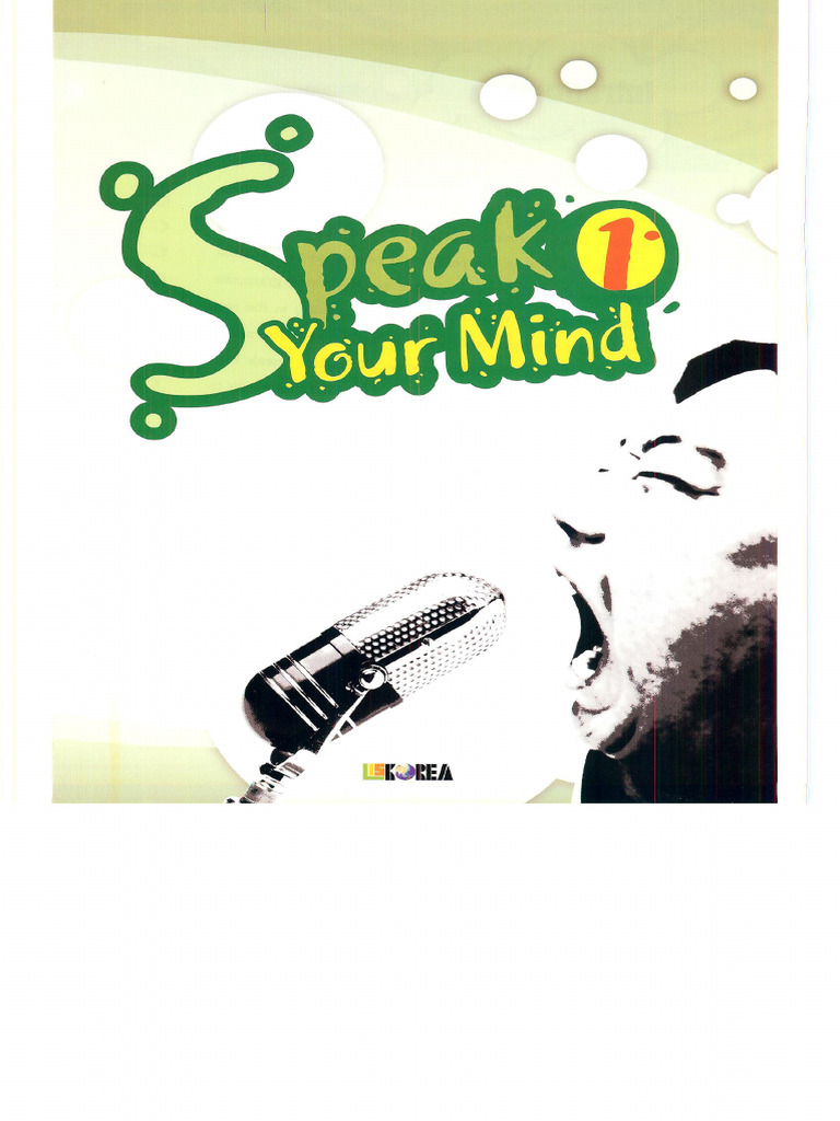 Speak Your Mind 1 | PDF
