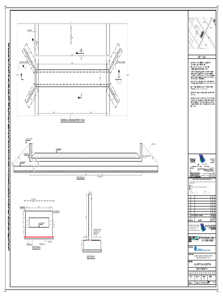 Culvert Plan Section Sd Str Ga 01 | PDF | Civil Engineering