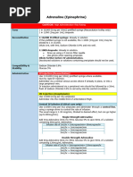 AEFI Kit Contents and Dosage Guidelines | PDF