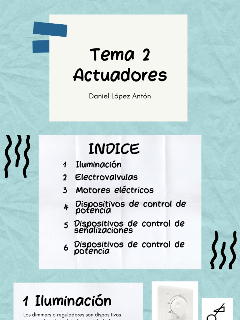 Tema 2 Actuadores | PDF