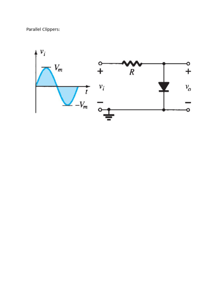 ECE 1 Lecture 4 Clampers | PDF