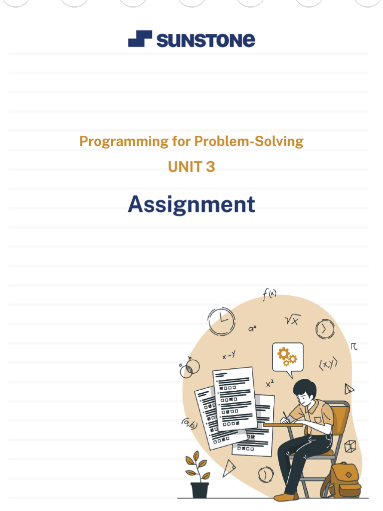Assignment 3_ Programming for Problem-Solving.docx-1755602078557 | PDF