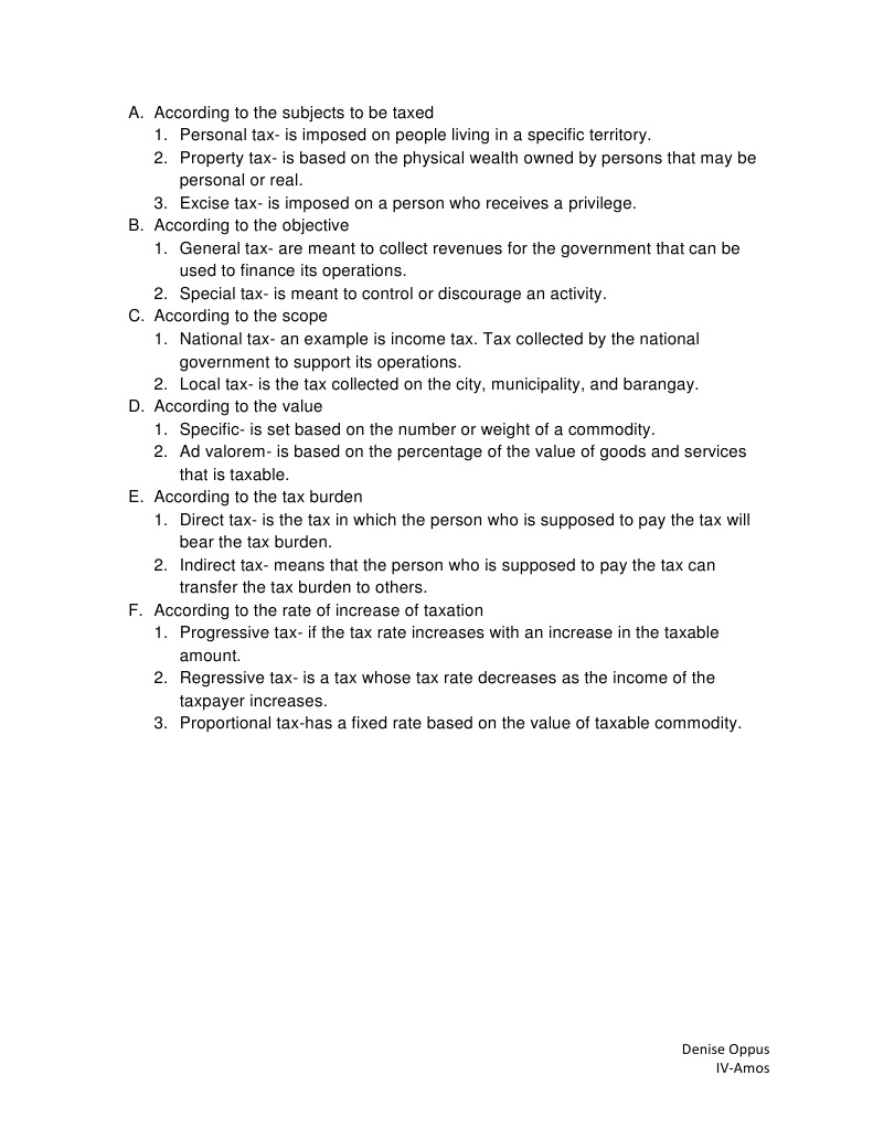 Taxes Definition | PDF