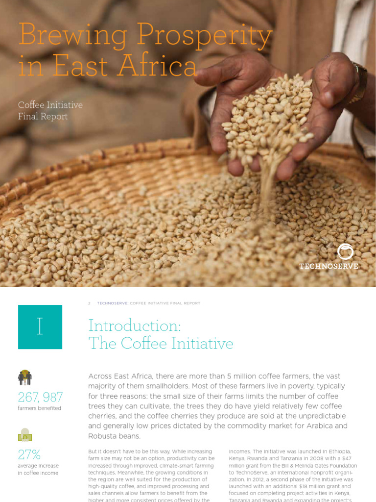 Coffee Initiative Final Report | PDF | Coffee | Agriculture