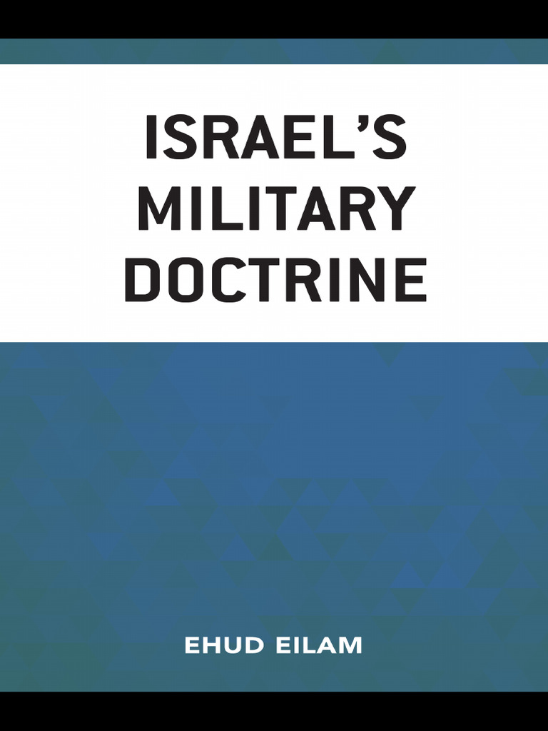 Israel's Military Doctrine Explained | PDF | Hamas | Hezbollah