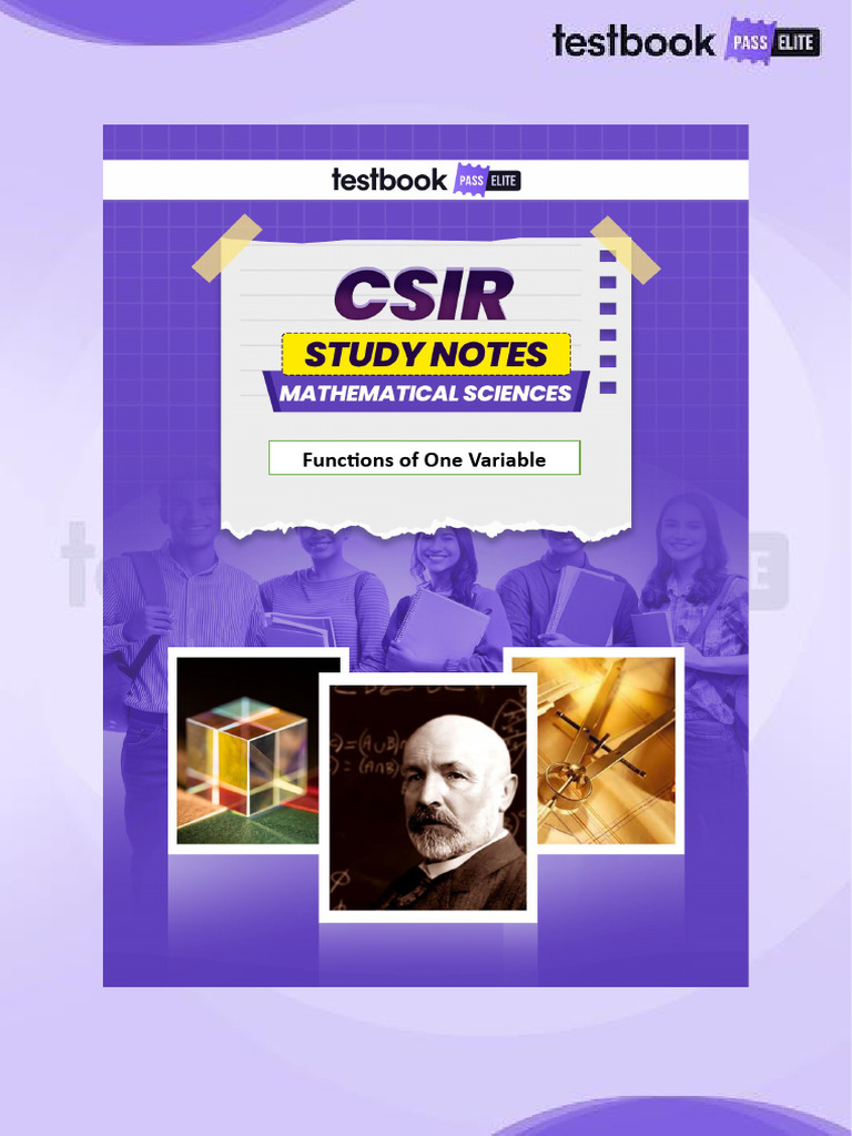 Function of One Variable | PDF | Function (Mathematics) | Continuous Function