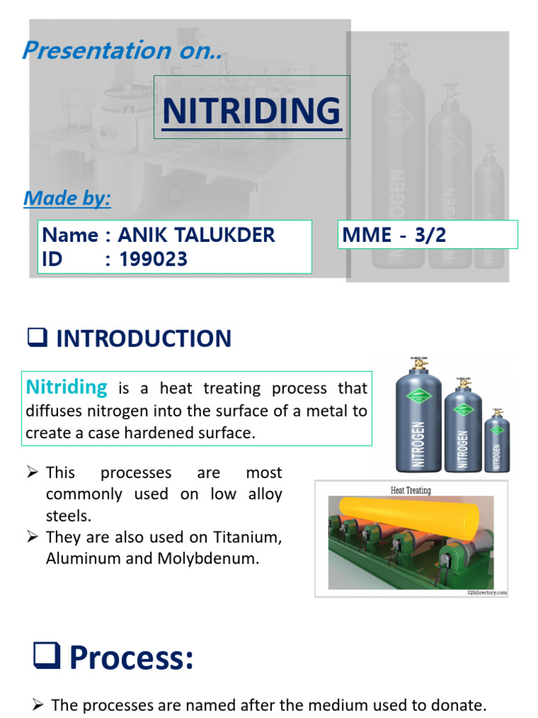 Nitriding | PDF