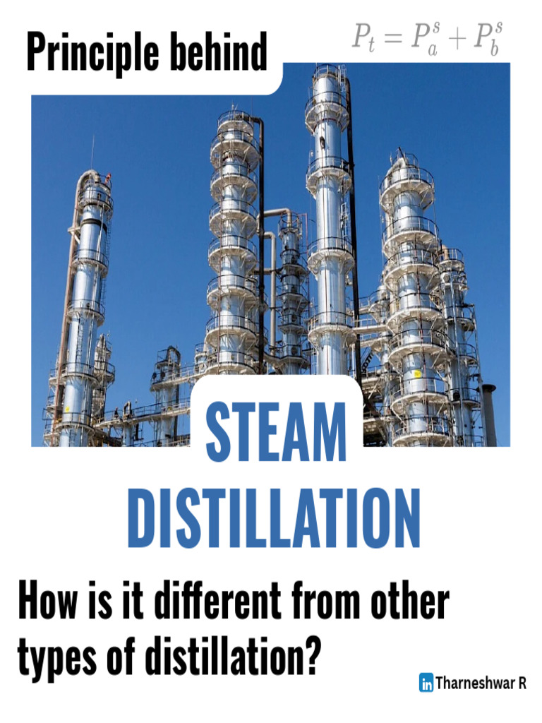 Understanding Steam Distillation Process | PDF | Distillation ...