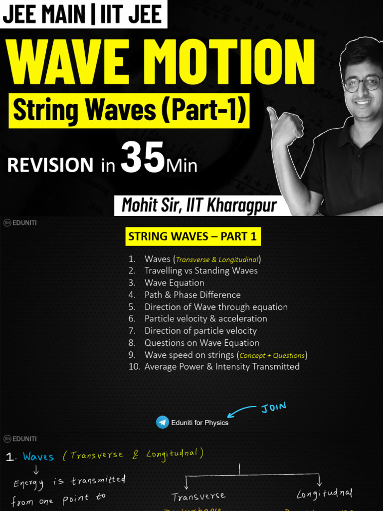 Waves Most Detailed Note Ever Top Material | PDF