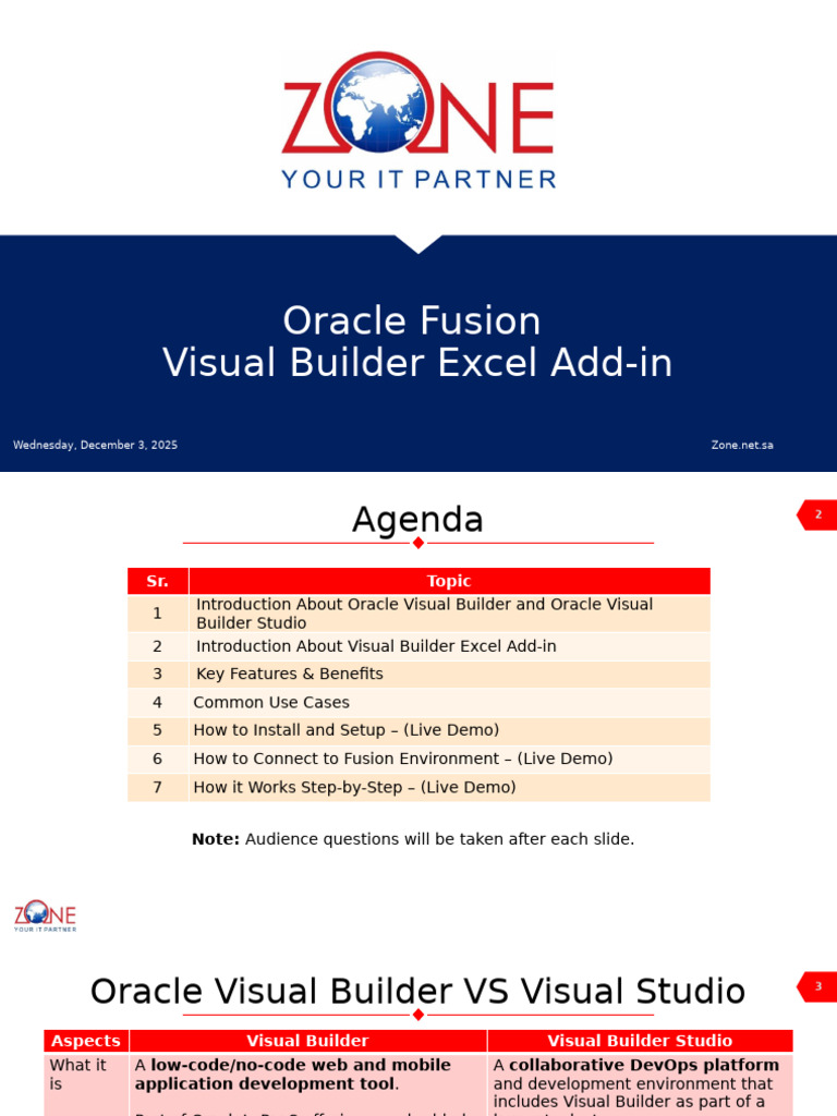 Oracle Visual Builder Excel Add-in Guide | PDF | Microsoft Excel ...