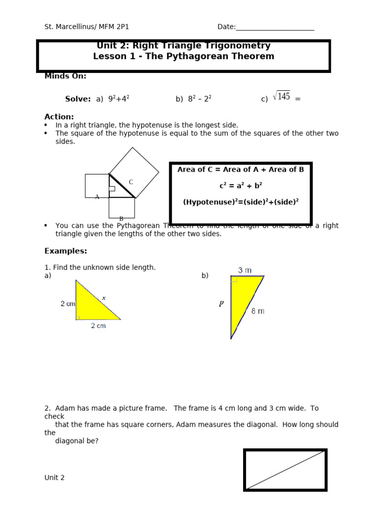 Unit 2 - Trigonometry | PDF | Trigonometry | Euclidean Plane Geometry