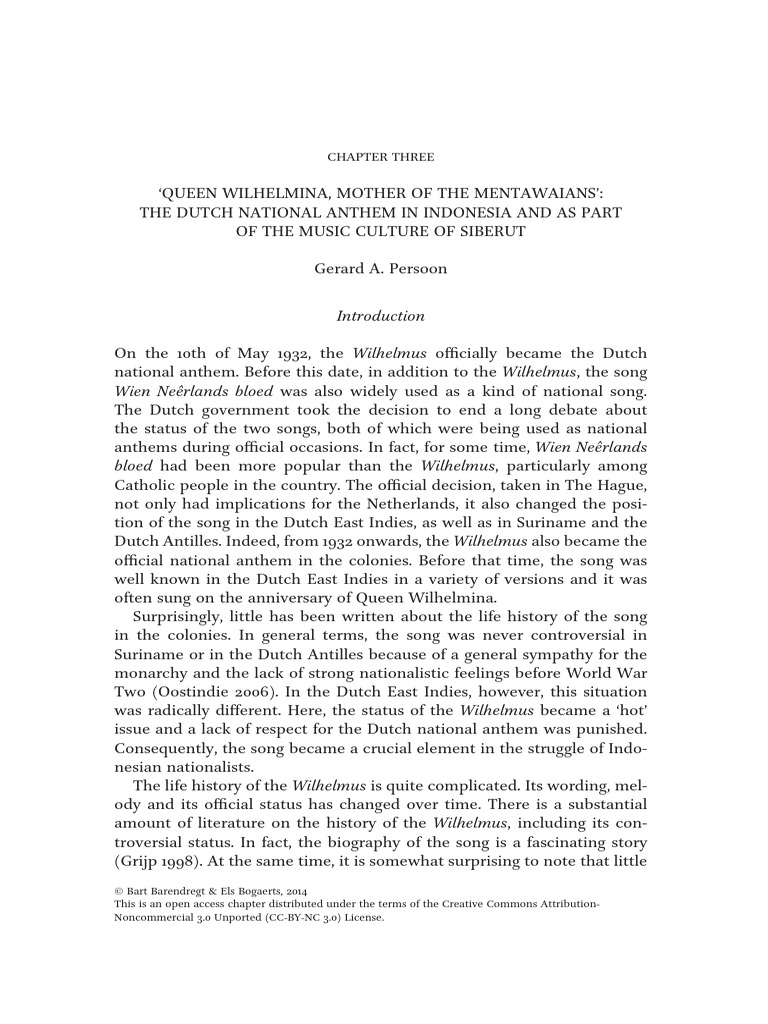 Recollecting Resonances Indonesian-Dutch Musical E... - (Chapter Three ...