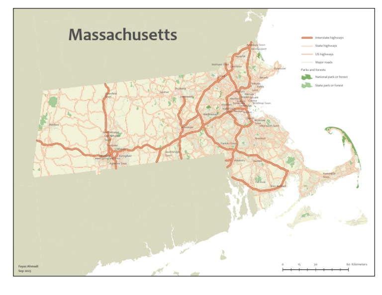 Map of Massachusetts | PDF