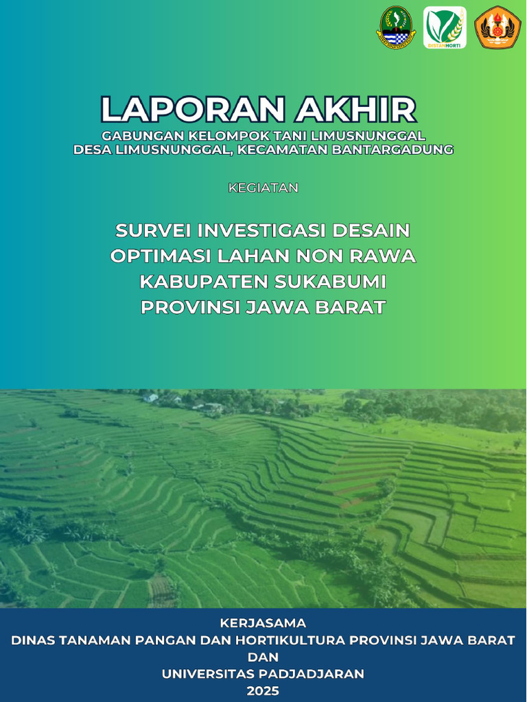 1. KT Limusnunggal_Dam Parit_25 Ha_Laporan Akhir SID Optimasi Lahan Non ...
