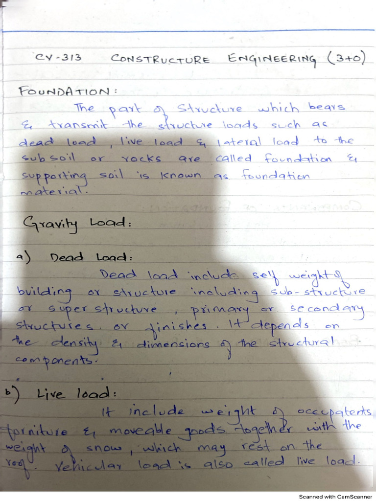 Construction Engineering-1 | PDF