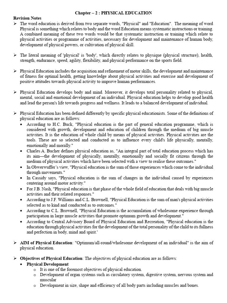 Understanding Physical Education Benefits | PDF | Mind | Emotions