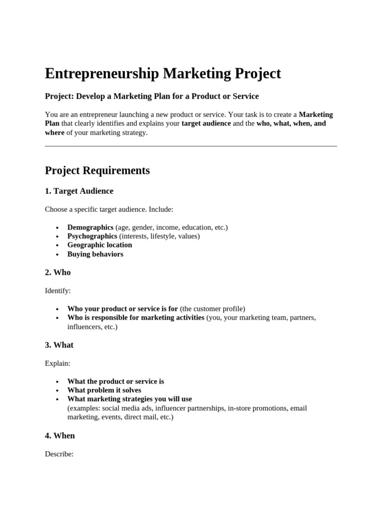 Marketing Plan for New Product Launch | PDF