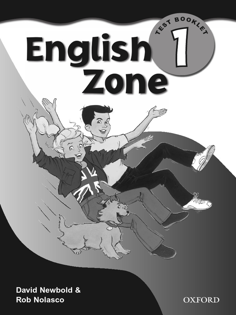English Zone 1 Test Booklet Overview | PDF