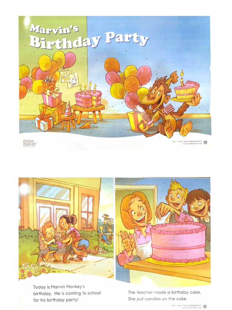 GS7 Marvin's Birthday Party | PDF