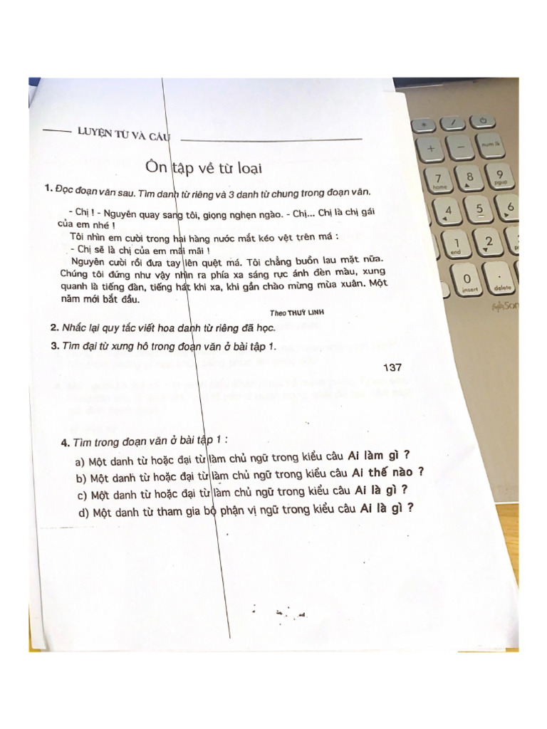 Tâp Vê Tù Loai | PDF