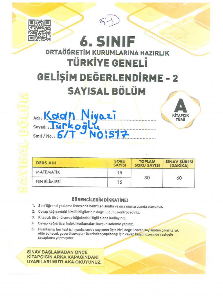 Hiz 2 6 Sayisal | PDF