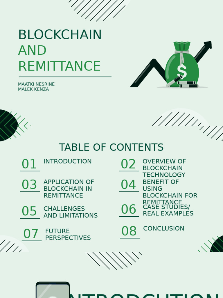 Blockchain and Remittance | PDF | Remittance | Cryptocurrency